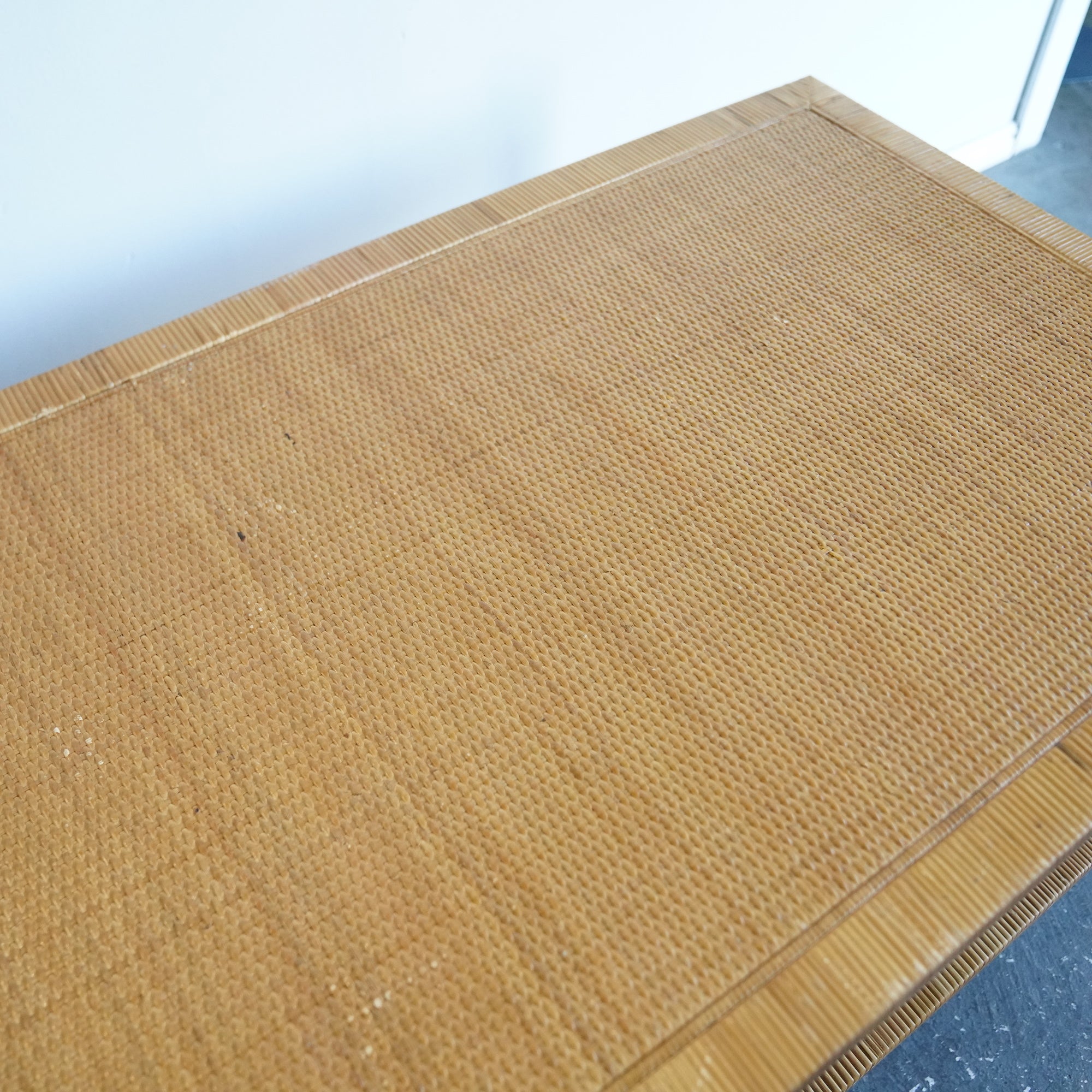 Serena and Lily Balboa Rattan Coffee Table · enliven mart
