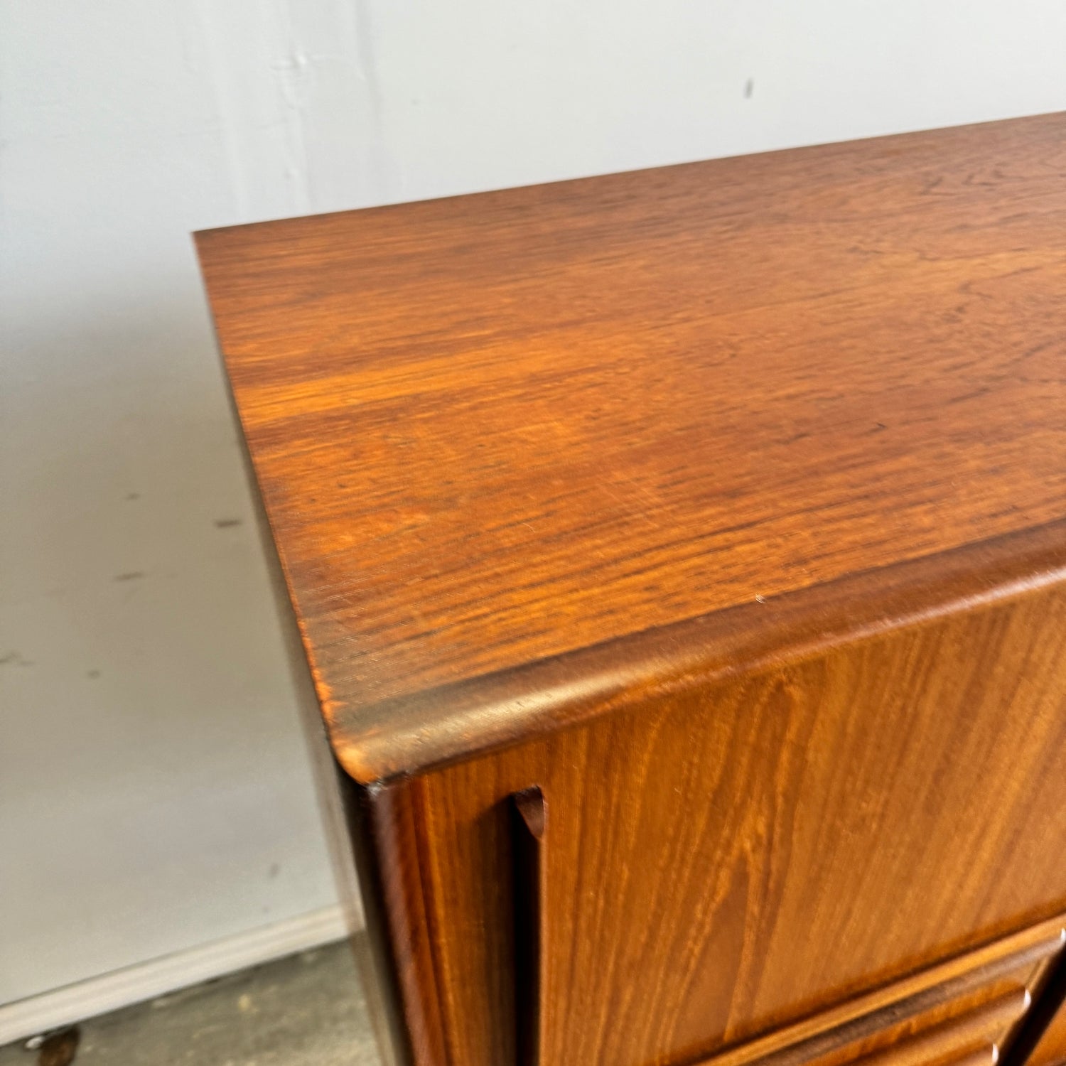 Danish Modern Teak Highboard Bar Cabinet – enliven mart