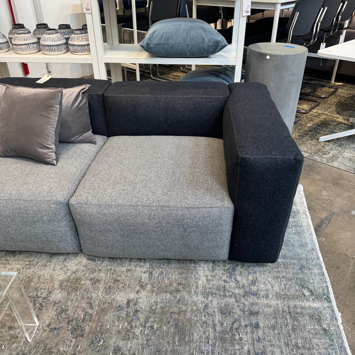 New! Design Within Reach hay 5 Piece modular Mags Sectional Sofa ...