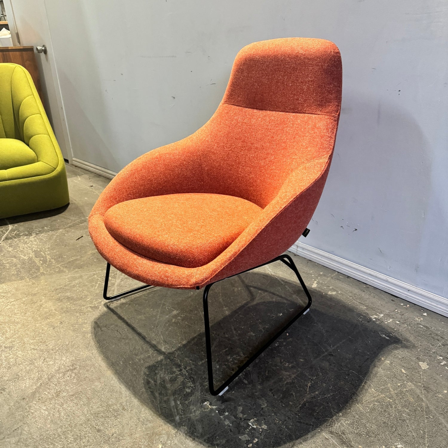 Herman Miller Naughtone Always Lounge chair Sled Base – enliven mart