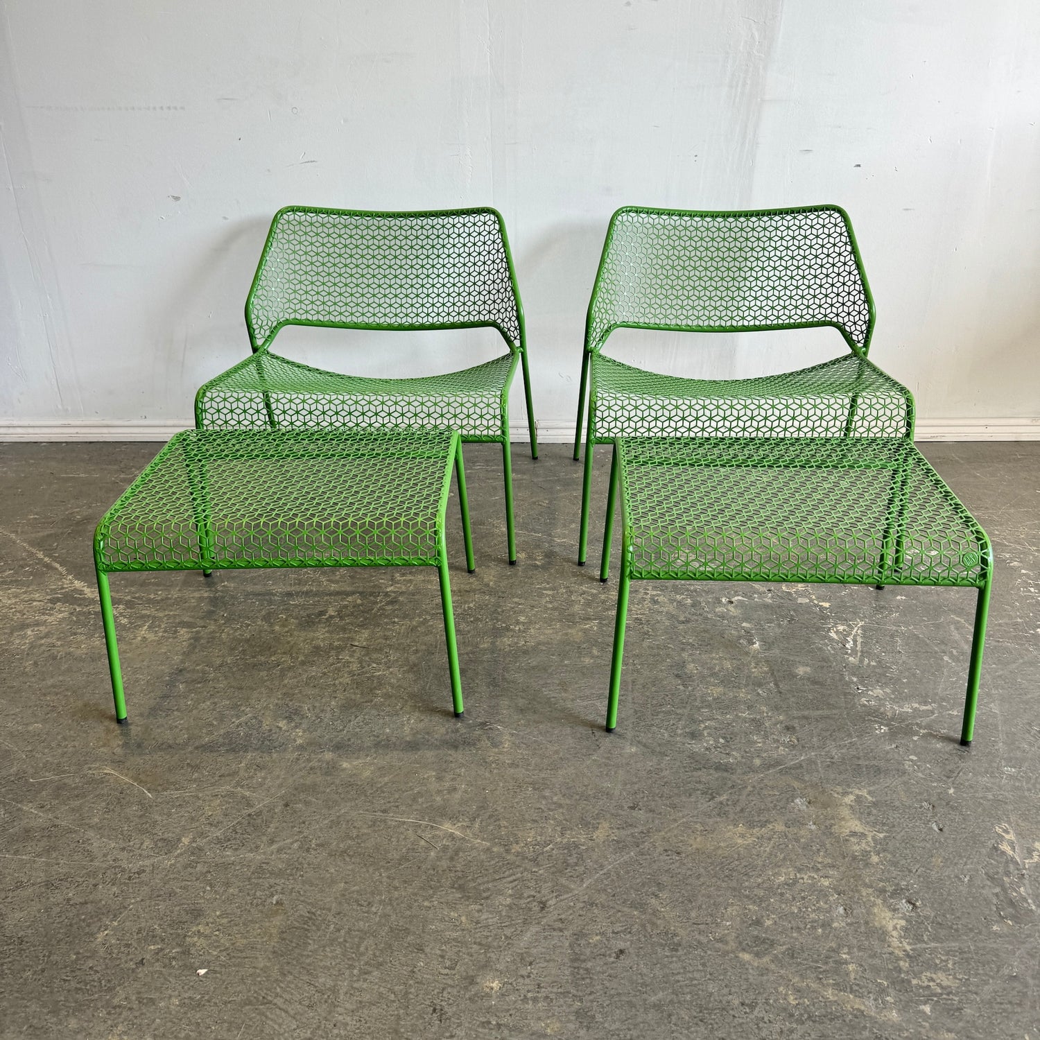 Blu Dot Hot Mesh Indoor/Outdoor Lounge Chair Set of 2 – enliven mart