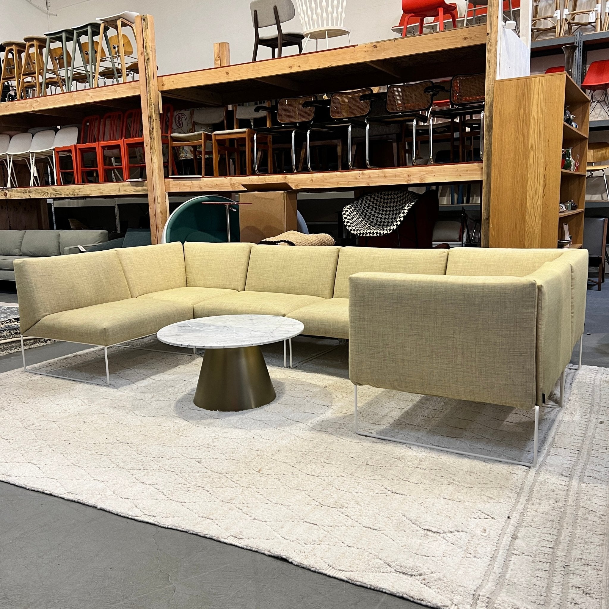 Andreu World 5 Piece Modular Siesta sectional sofa · enliven mart