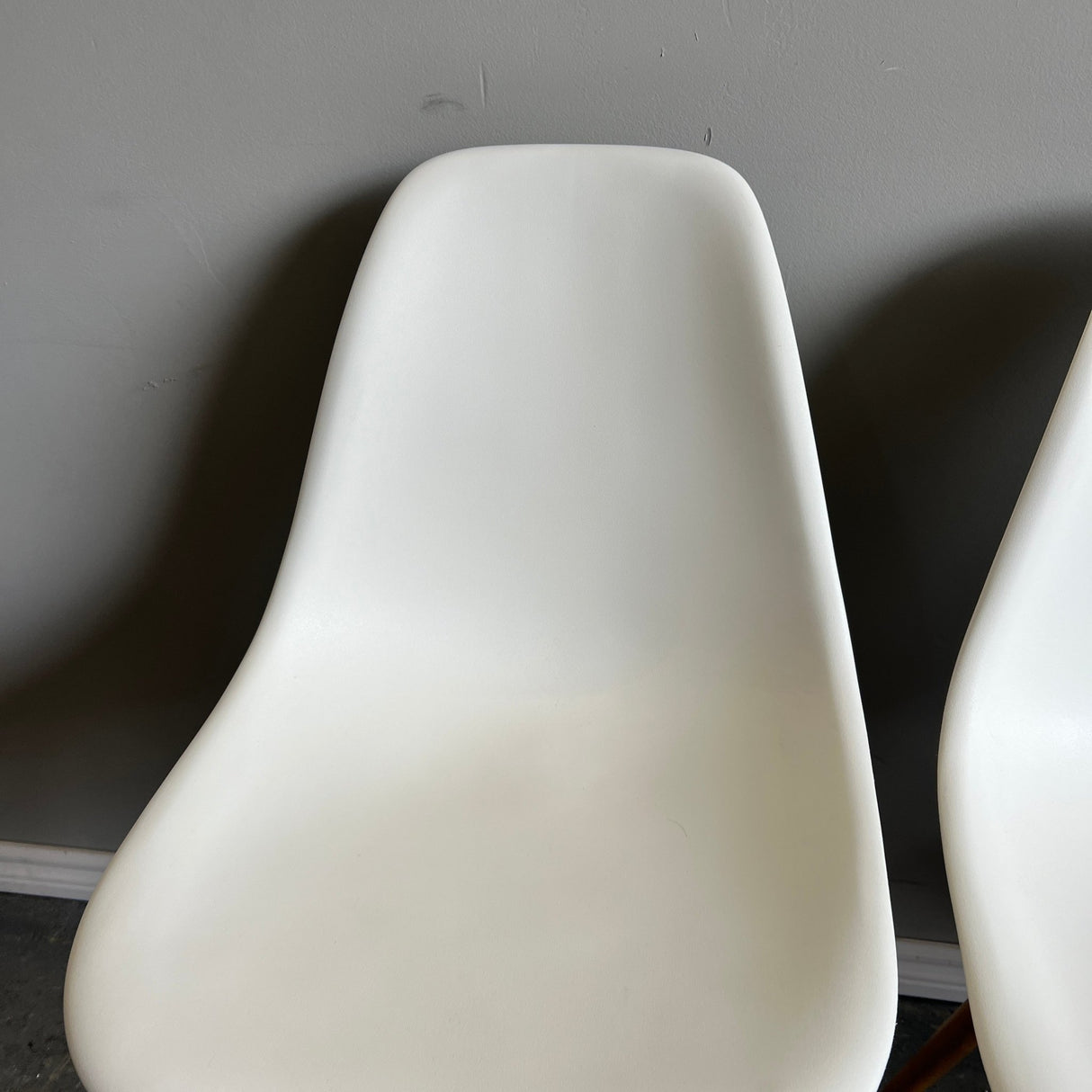 Authentic Herman Miller set of 4 Eames plastic molded chairs – enliven mart