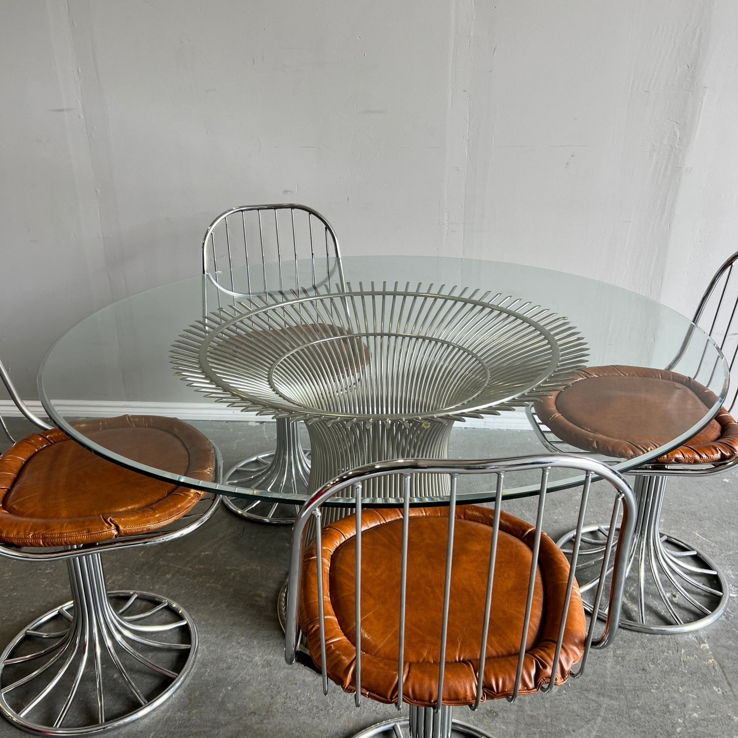 Authentic Vintage Knoll Warren Platner Dining Table – enliven mart