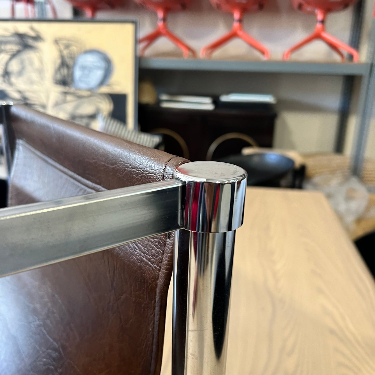 Vintage Milo Baughman Magazine Rack – enliven mart